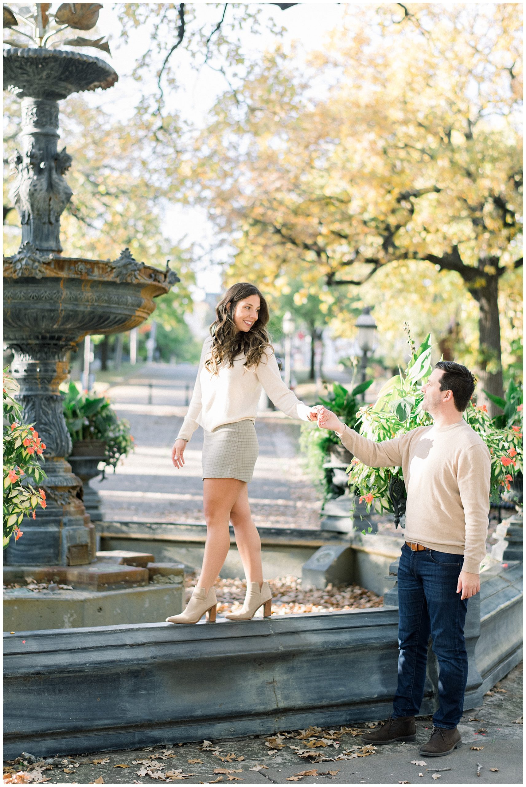 Nicole & Christian | Downtown St. Paul Engagement Photos | Trish ...